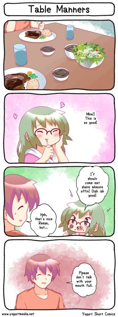 Table Manners | YogurtMedia